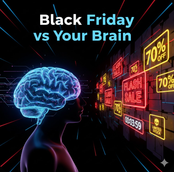 🖤🧠 Black Friday vs Your Brain: A Battle You’re Predicted to Lose – Raw ...